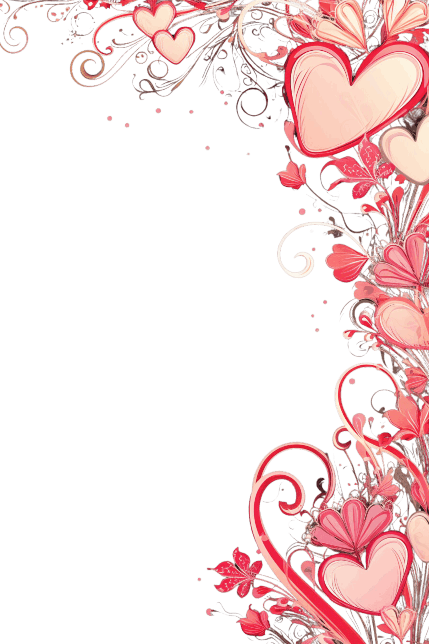 Valentine’s Day Page Borders PNG Images - Free Design Palace