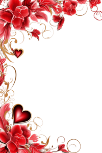 Valentine’s Day Page Borders PNG Images - Free Design Palace