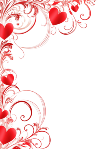 Valentine’s Day Page Borders PNG Images - Free Design Palace