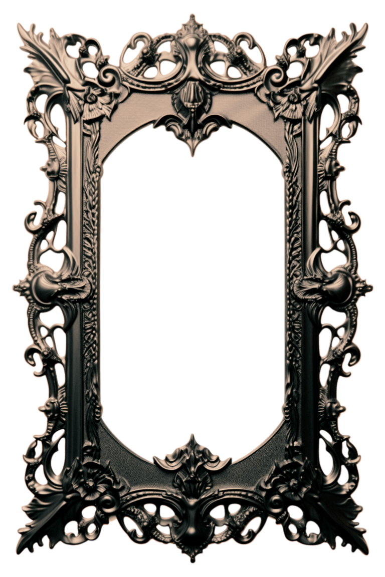 Victorian Page Borders PNG Images - Free Design Palace