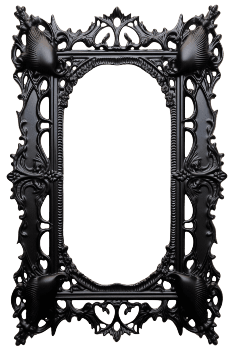 Victorian Page Borders PNG Images - Free Design Palace