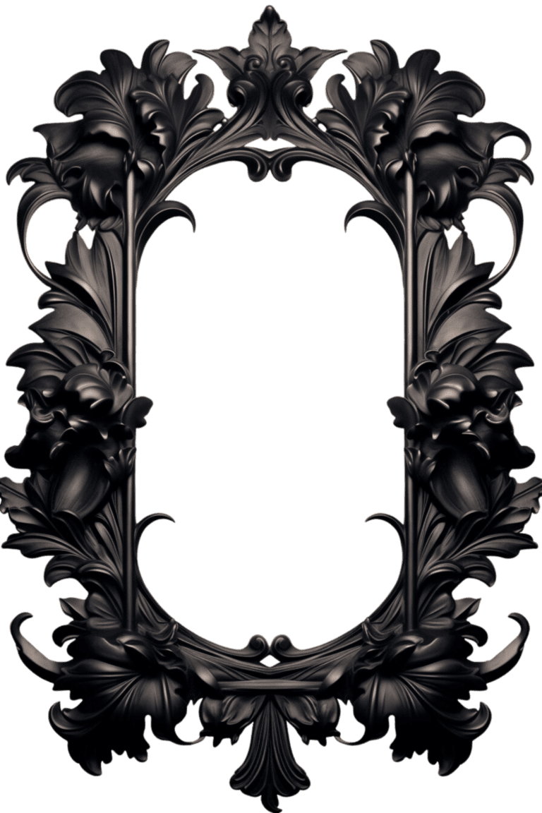 Victorian Page Borders PNG Images - Free Design Palace