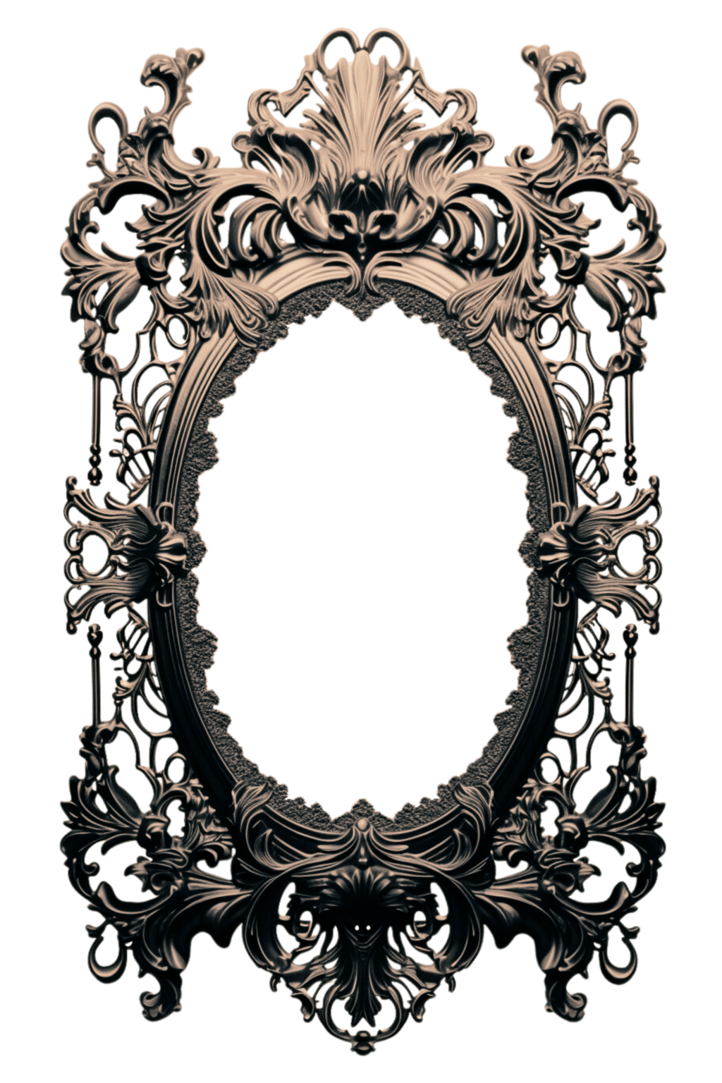 Victorian Page Borders PNG Images - Free Design Palace