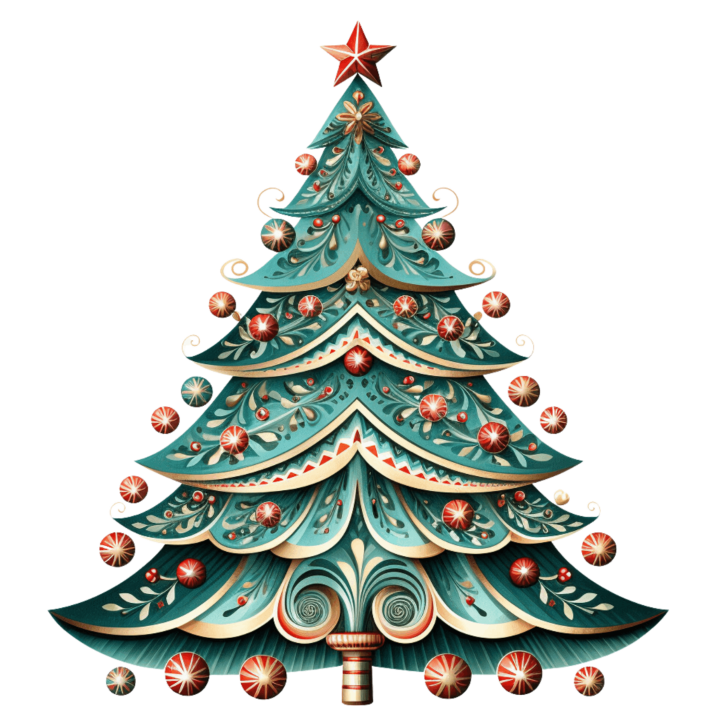 Christmas Tree Clip Art - Free Design Palace