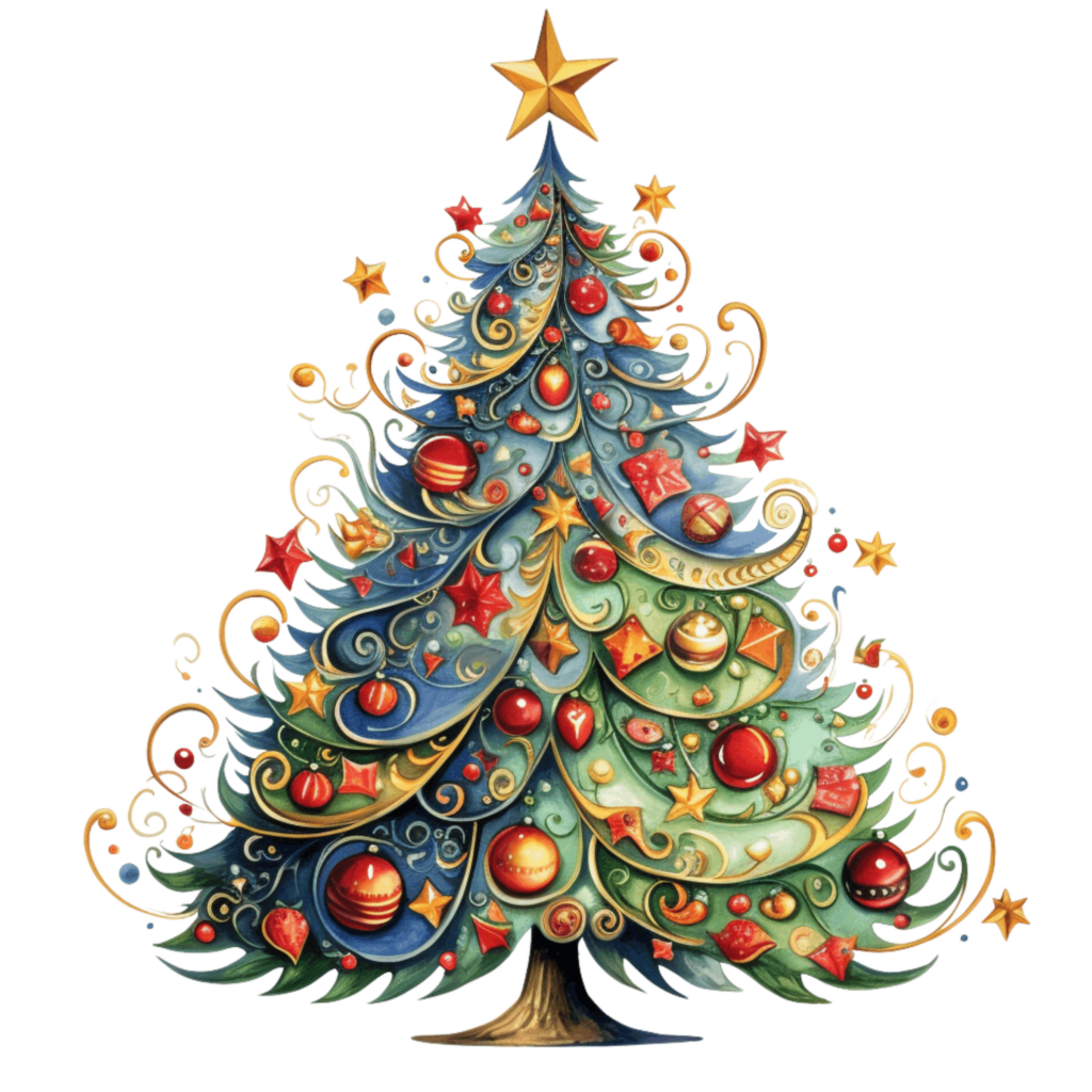 Christmas Tree Clip Art - Free Design Palace
