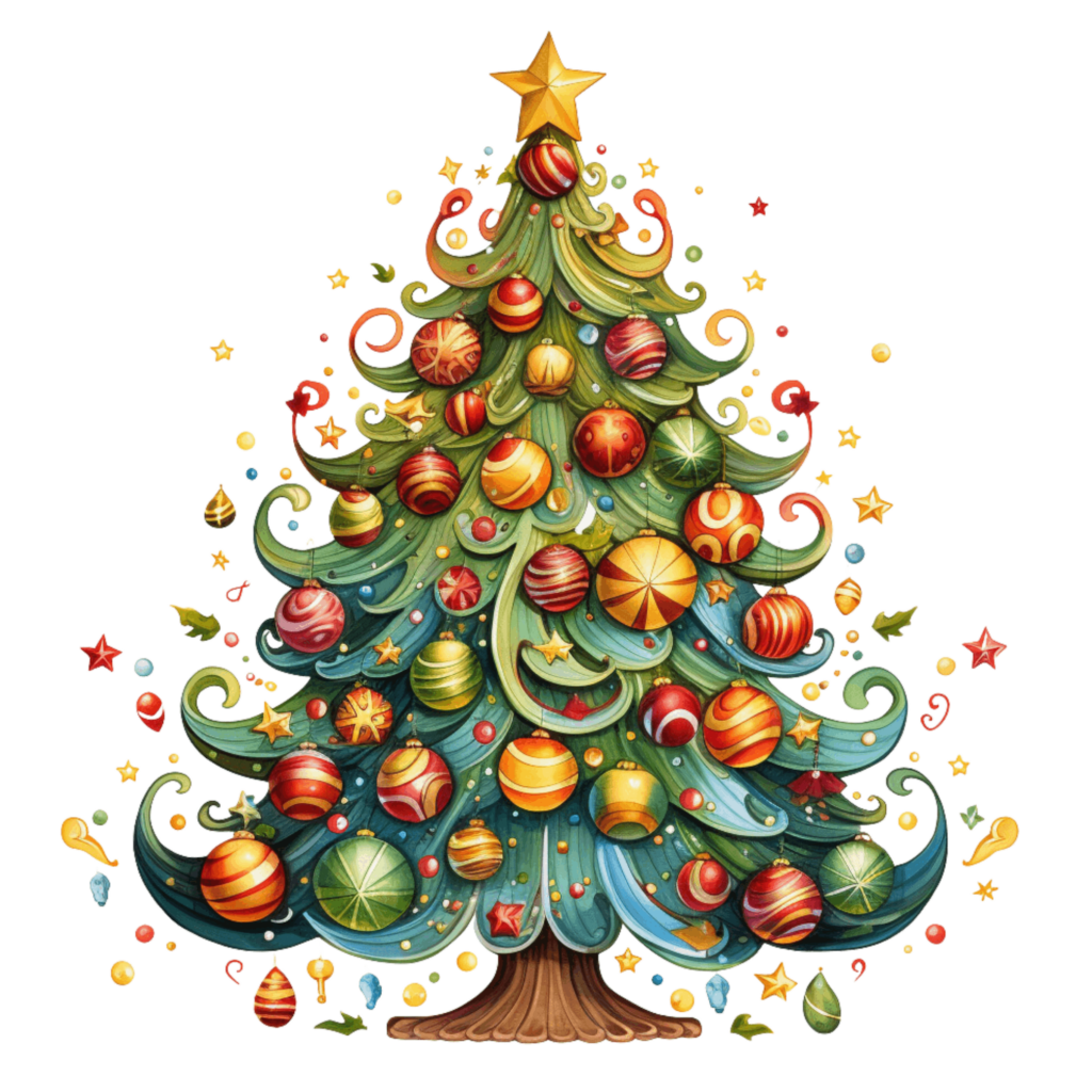 Christmas Tree Clip Art - Free Design Palace
