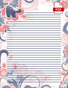 Printable Stationery - Free Design Palace