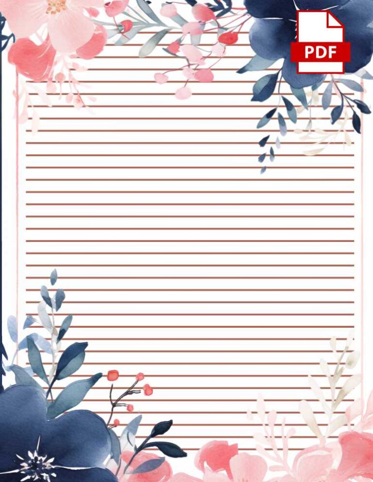 Printable Stationery - Free Design Palace