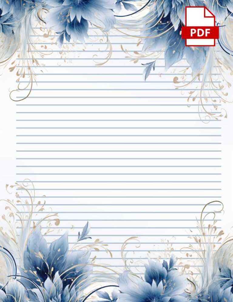 Printable Stationery - Free Design Palace