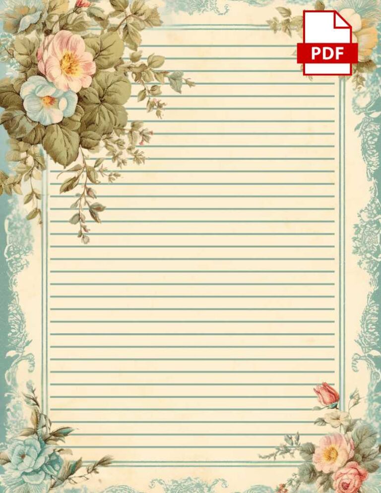 Printable Stationery - Free Design Palace